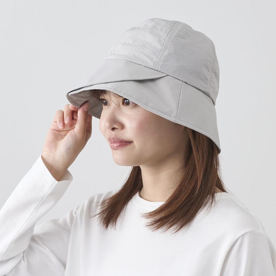 KEYUCA 帽子 紫外線カット 日焼け防止 つば広帽子 汗止め UVカット 吸水 速乾 アジャスター付き ｜ 遮熱遮光2WAYネックシェード付きハット ケユカ : KEYUCA Yahoo ...