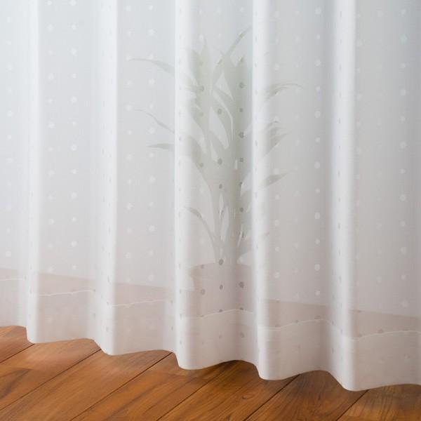 KEYUCA レースカーテン UVカット[カーテン レース アイボリー ウォッシャブル UVカット 巾150×丈223〜258cm TD9031 ケユカ] : KEYUCA Yahoo ...