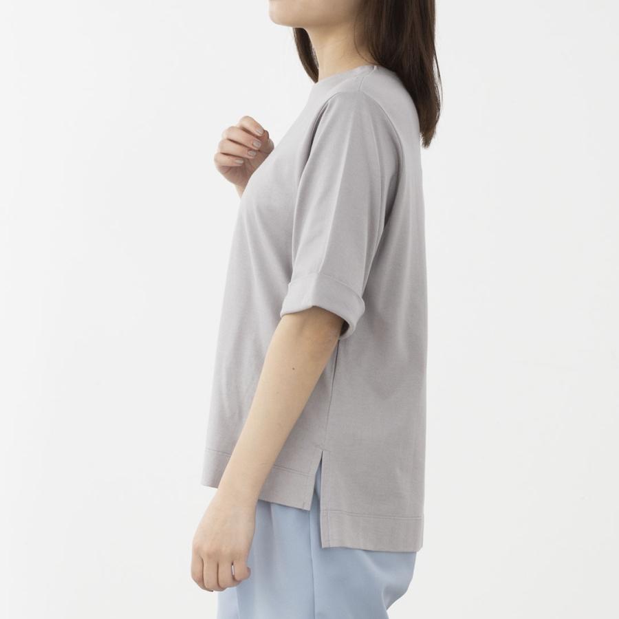 KEYUCA Tシャツ レディース トップス 五分袖 カットソー 無地 シンプル 夏 半袖 長め[【KEYUCA BASIC】5分袖Tシャツ ケユカ] : KEYUCA Yahoo ...