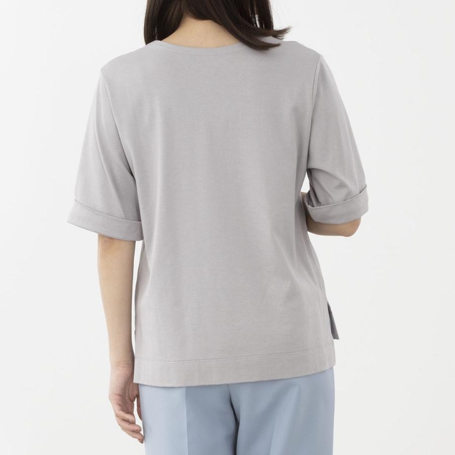 KEYUCA Tシャツ レディース トップス 五分袖 カットソー 無地 シンプル 夏 半袖 長め[【KEYUCA BASIC】5分袖Tシャツ ケユカ] : KEYUCA Yahoo ...