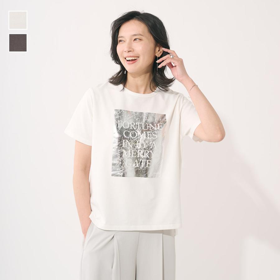 KEYUCA レディース トップス Tシャツ ロゴT ストレッチ サイドスリット おしゃれ 通販|ロゴプリントTシャツ KEYUCA(ケユカ) : KEYUCA Yahoo!ショッピング店 ...
