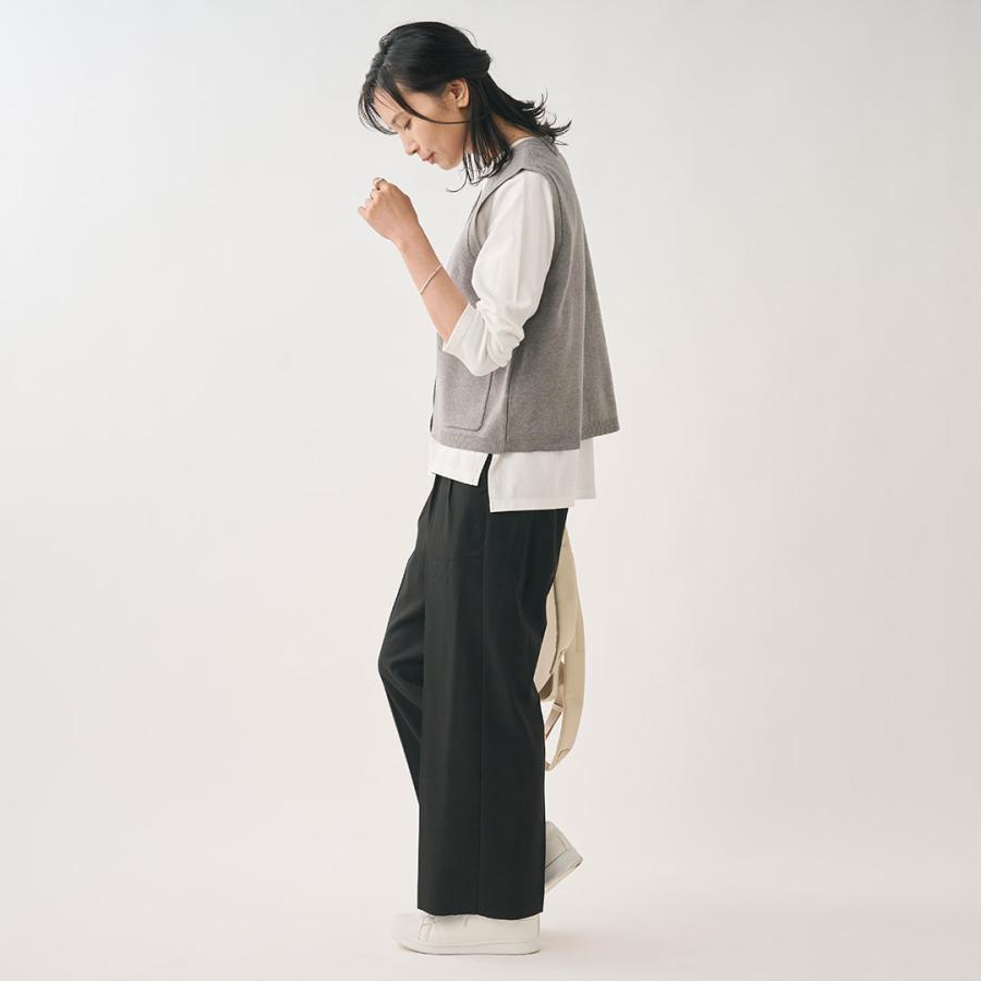 KEYUCA レディース ベスト Vネック 前開き ニット ウォッシャブル、タンブル乾燥 シンプル おしゃれ 通販|タフニットVネックベスト KEYUCA(ケユカ) : KEYUCA ...