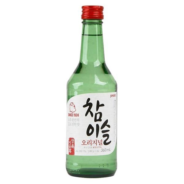 JINRO 1箱（20本入）【眞露】チャミスル オリジナル(360ml/20.1%) 韓国焼酎 : 韓国食品KFOODS - 通販 - Yahoo!ショッピング