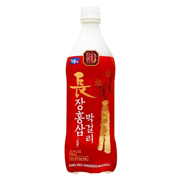 ソウル長寿 1箱（12本入）【ソウル】長紅参マッコリ(750ml/6度) 韓国酒 韓国マッコリ : 韓国食品KFOODS - 通販 - Yahoo!ショッピング