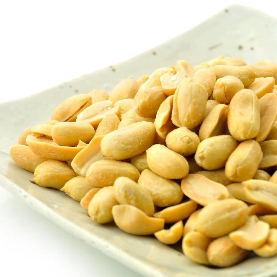 ピーナッツ 無塩 素焼き 皮なし 300g ナッツ 無添加 無油 ロースト