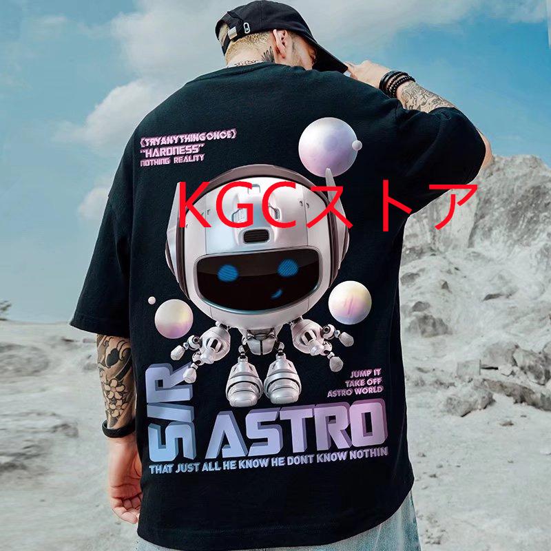 ヒップホップ 半袖 Tシャツ メンズ トップス カジュアル M-8XL ストリート風 だぶだぶ oversize 大きいサイズ プリント ゆったり オシャレ オーバーサイズ : kgct668 ...