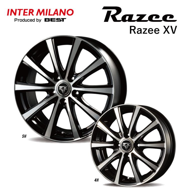 送料無料 ベスト Razee XV 5.5J-14 +50 4H-100 (14インチ) 4H100 5.5J+50【2本セット 新品 ...