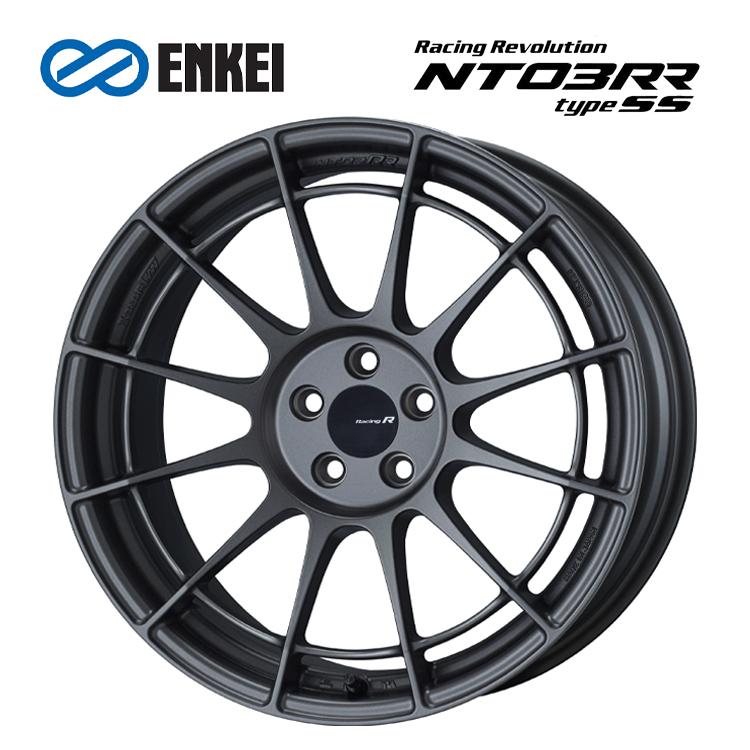 ENKEI 送料無料 エンケイ Racing Revolution NT03RR type SS 9J-18 +48 5H-100 (18インチ) 5H100 9J+48【2本セット 新品 ...