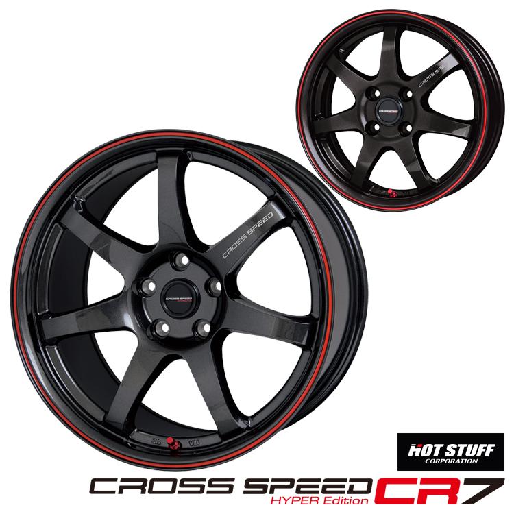 HOT STUFF 送料無料 ホットスタッフ CROSS SPEED HYPER EDITION CR7 5J-16 +45 4H-100 ...