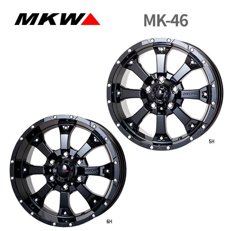 MKW 送料無料 MKW MKW MK-46 7J-16 +42 5H-114.3 (16インチ) 5H114.3 7J+42【1本単品 新品 ...
