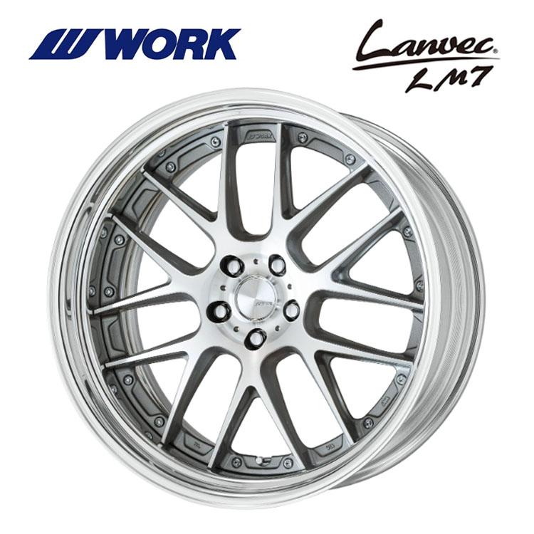 WORK 送料無料 ワーク Lanvec LM7 STEP RIM DEEP Odisk 10J-21 +68〜−8 5H-114.3 (21インチ) 5H114.3 10J+68〜−8【1本 ...