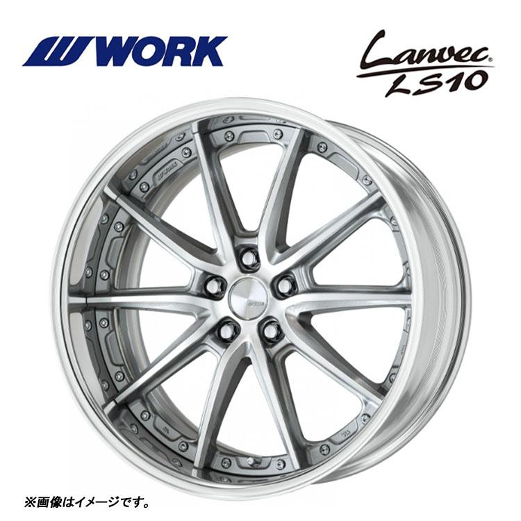 WORK 送料無料 ワーク Lanvec LS10 FULL REVERSE DEEP RIM Odisk 8.5J-19 +66〜21 5H-100 (19インチ) 5H100 8.5J ...