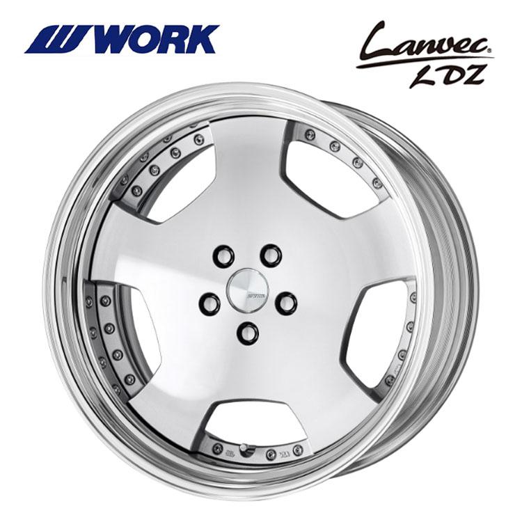 WORK 送料無料 ワーク LANVEC LDZ STEP RIM DEEP Odisk 10J-20 +72〜−8 5H-114.3 (20インチ) 5H114.3 10J+72〜−8【4本 ...