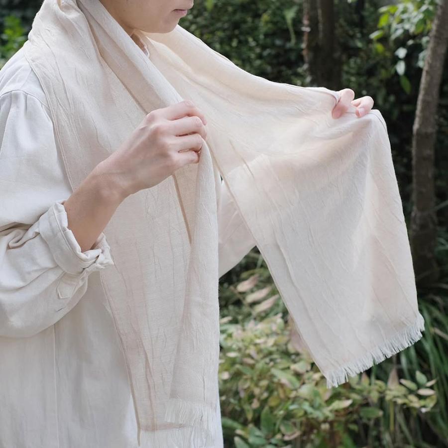 kontex マフラー ヒトマキ メリノウール混 ショートマフラー ガーゼマフラー 今治 コンテックス 紫外線対策 冷え対策 母の日 敬老の日 ギフト プレゼント : kibaco - 通販 ...