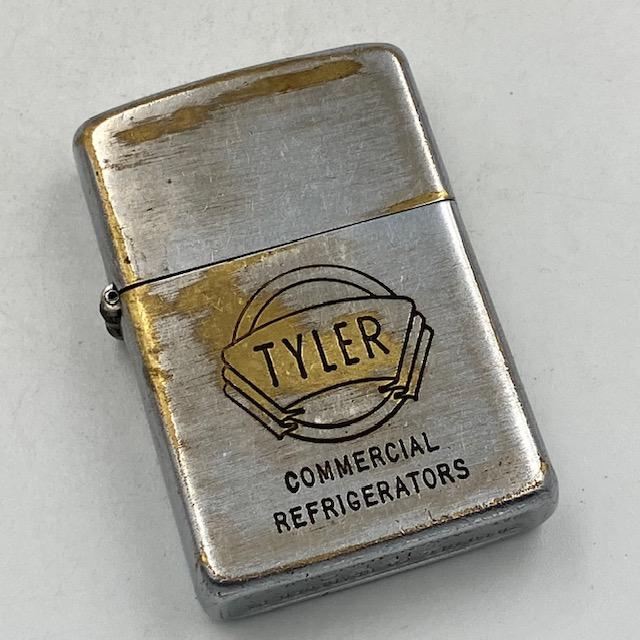 ZIPPO ジッポー ライター 1949年〜1951年 企業もの Tyler Refrigeration Corporation PAT ...