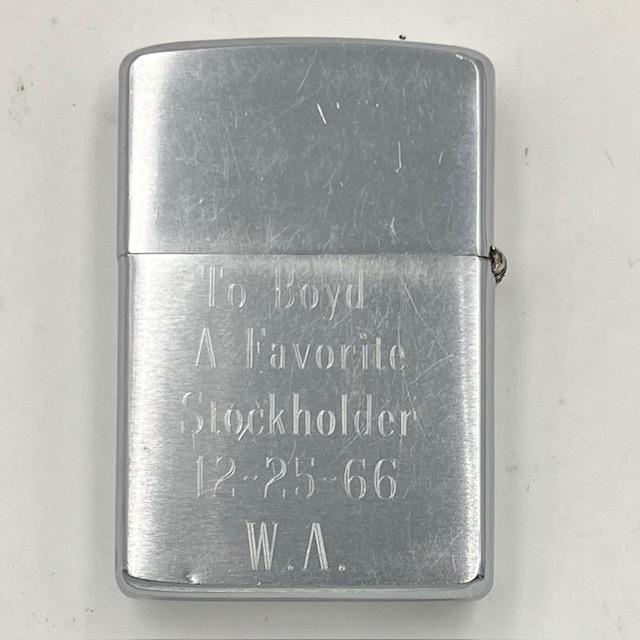 ZIPPO（ジッポー） ビンテージ 1966年 PENNZOIL ペンズオイル PAT.2517191 中古 動作確認済み : KIC GARAGE ヤフー店 - 通販 - Yahoo!ショッピング