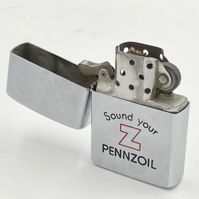 ZIPPO（ジッポー） ビンテージ 1966年 PENNZOIL ペンズオイル PAT.2517191 中古 動作確認済み : KIC GARAGE ヤフー店 - 通販 - Yahoo!ショッピング