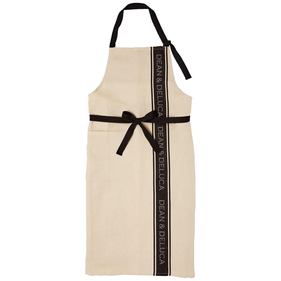 [ディーンアンドデルーカ] ジャガードエプロン ブラック&ナチュラル レディース メンズ 約着丈94cm、身幅80cm、首ひも70cm、腰ひも90c : きちべい - 通販 - Yahoo ...