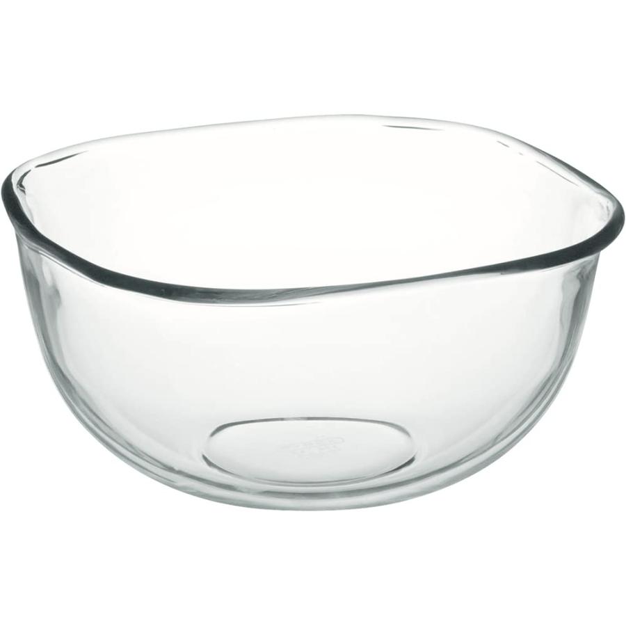 iwaki(イワキ) 耐熱ガラス ボウル 角型 外径23×23cm 3.3L BC337 : きちべい - 通販 - Yahoo!ショッピング
