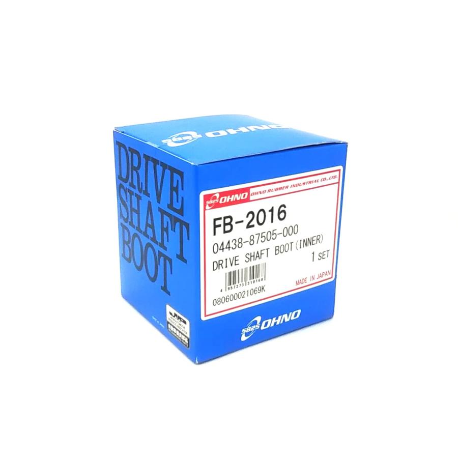 大野ゴム(OHNO) ドライブシャフトブーツ FB2016 : きちべい - 通販 - Yahoo!ショッピング