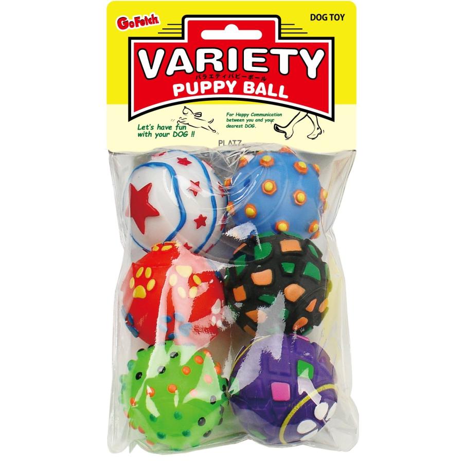 PLATZ PET SUPPLIES & FUN 犬用おもちゃ バラエティ パピーボール 6個 : キチベイ - 通販 - Yahoo!ショッピング
