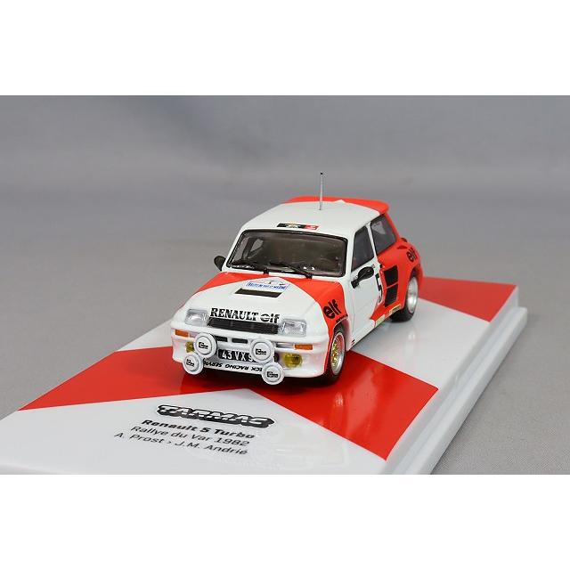 Tarmac 1/64 ルノー 5 ターボ 1982 ラリー ドゥ ヴァー #5 A.プロスト/J-M.Andrie : キッドボックス Yahoo!店 - 通販 - Yahoo!ショッピング