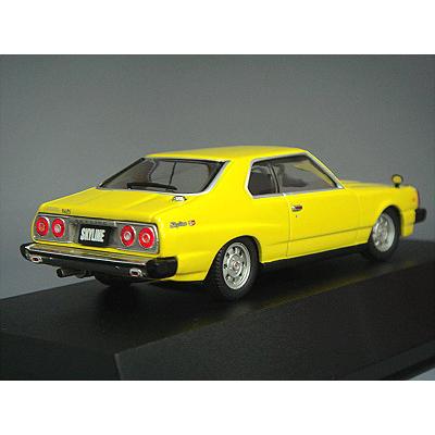 ,DISM 1/43 日産 スカイライン HT 2000 GT-E・S 前期型 1978 イエロー ライト点灯 : キッドボックス Yahoo ...