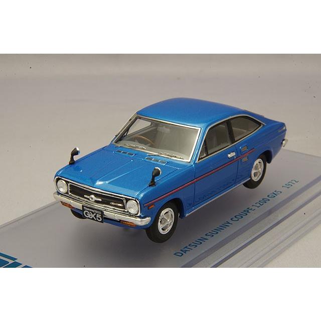ミニカー/完成品 ENIF 1/43 日産 サニー 1200 GX5 クーペ 1972年型 ブルーメタリック : キッドボックス Yahoo!店 - 通販 - Yahoo!ショッピング