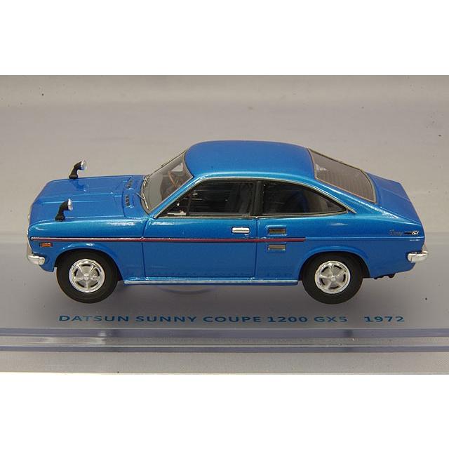 ミニカー/完成品 ENIF 1/43 日産 サニー 1200 GX5 クーペ 1972年型 ブルーメタリック : キッドボックス Yahoo!店 - 通販 - Yahoo!ショッピング