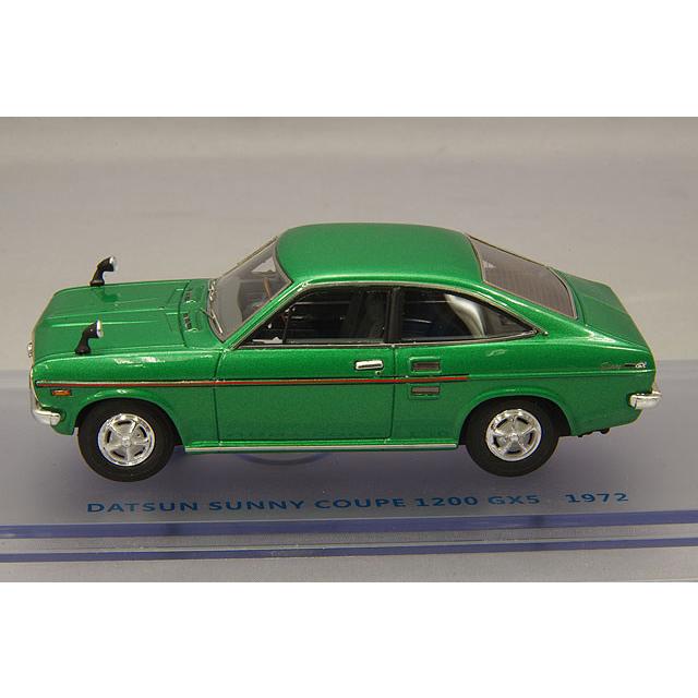 ミニカー/完成品 ENIF 1/43 日産 サニー 1200 GX5 クーペ 1972年型 グリーンメタリック : キッドボックス Yahoo!店 - 通販 - Yahoo!ショッピング