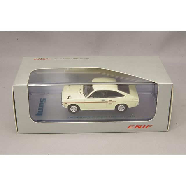 ミニカー/完成品 ENIF 1/43 日産 サニー 1200 GX5 クーペ 1972年型 サンイエロー : キッドボックス Yahoo!店 - 通販 - Yahoo!ショッピング