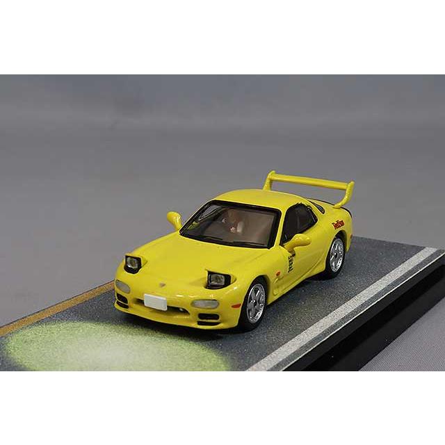ホビージャパン 1/64 マツダ RX-7（FD3S） RED SUNS / 頭文字D VS 藤原拓海 高橋 啓介ドライバーフィギュア付 ...