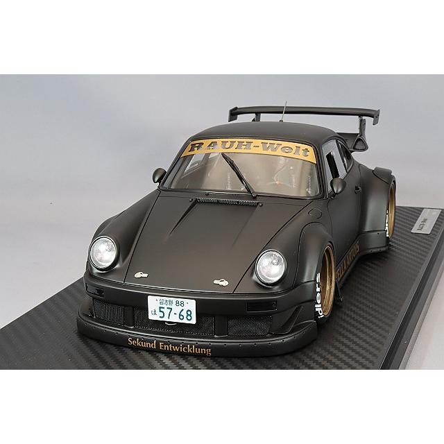 イグニッションモデル 1/18 RWB 930 マットブラック/SSRプロフェッサー SP1タイプ18インチ(ブロンズ) : キッドボックス ...