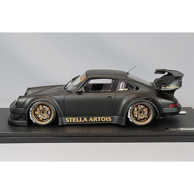イグニッションモデル 1/18 RWB 930 マットブラック/SSRプロフェッサー SP1タイプ18インチ(ブロンズ) : キッドボックス ...