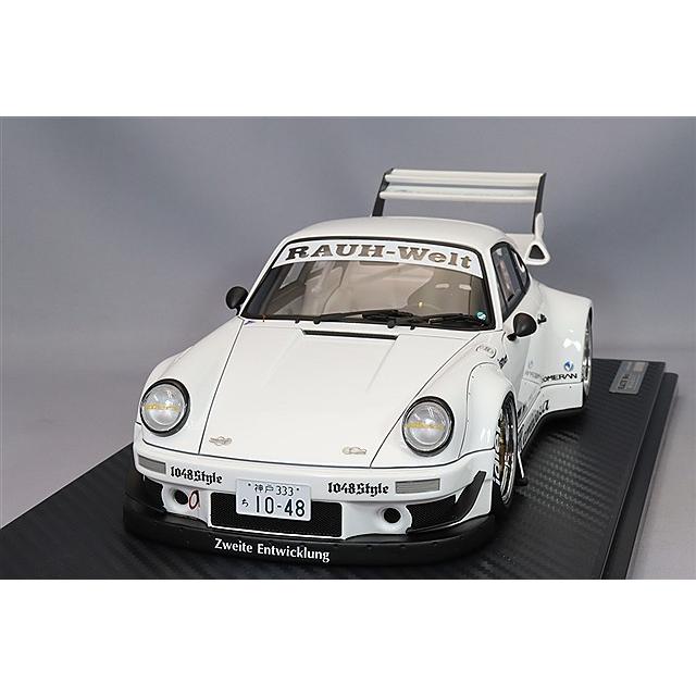 イグニッションモデル 1/18 RWB 930 ホワイト/WORK M1タイプ18インチ(ポリッシュ/ゴールド) : キッドボックス ...