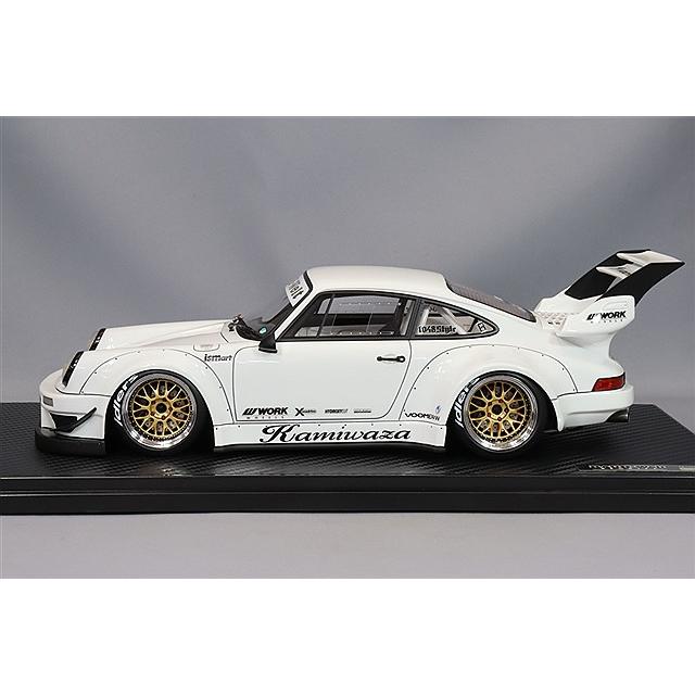 イグニッションモデル 1/18 RWB 930 ホワイト/WORK M1タイプ18インチ(ポリッシュ/ゴールド) : ig2481 : キッド ...