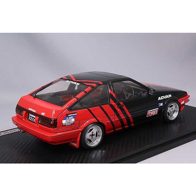 イグニッションモデル 1/18 トヨタ スプリンター トレノ 3ドア GT Apex (AE86) ブラック/レッド : キッドボックス Yahoo!店 - 通販 - Yahoo!ショッピング
