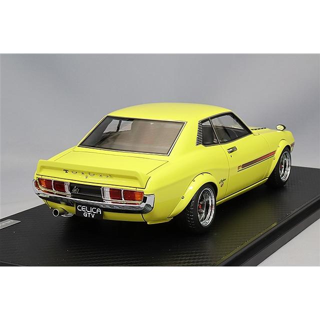 イグニッションモデル 1/18 トヨタ セリカ 1600 GTV (TA22) イエロー/RSワタナベ14インチ(ポリッシュ/ガンメタリック ...