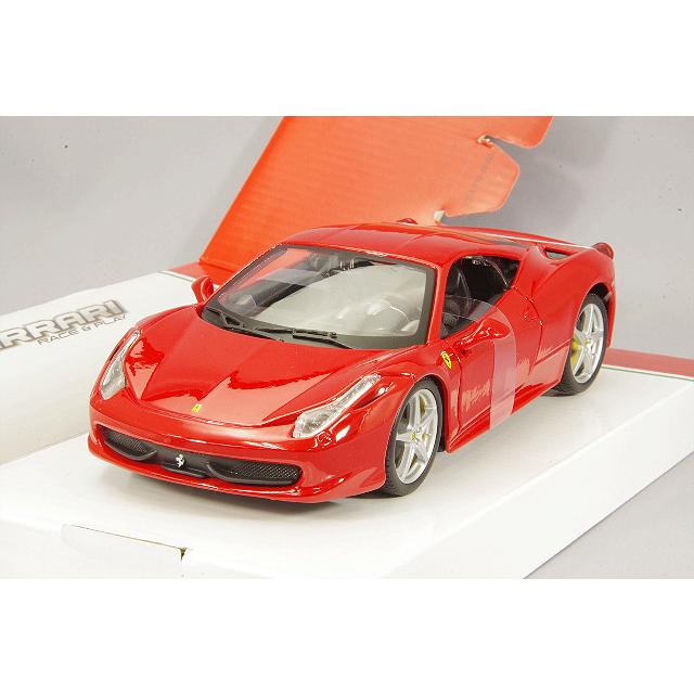 ブラゴ 1/24 フェラーリ 458 イタリア レッド : キッドボックス Yahoo!店 - 通販 - Yahoo!ショッピング