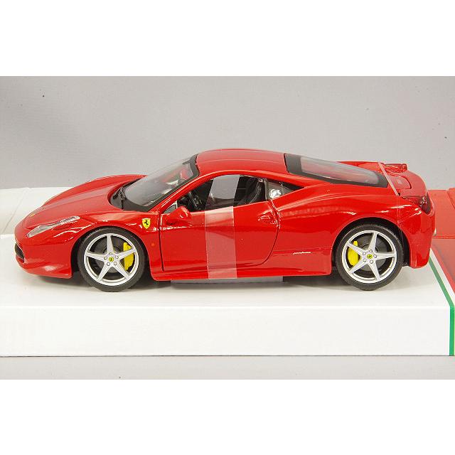 ブラゴ 1/24 フェラーリ 458 イタリア レッド : キッドボックス Yahoo!店 - 通販 - Yahoo!ショッピング