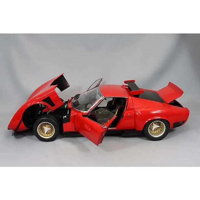 京商 1/12 ランボルギーニ ミウラ SVR レッド : キッドボックス Yahoo!店 - 通販 - Yahoo!ショッピング