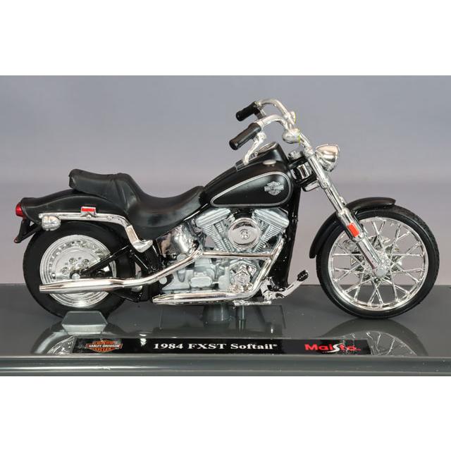 ミニカー/完成品 マイスト 1/18 ハーレーダビッドソン 1984 FXST ソフテイル : キッドボックス Yahoo!店 - 通販 - Yahoo!ショッピング