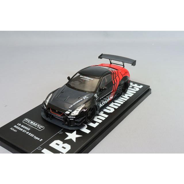 Tarmac 1/43 LB-WORKS GT-R R35 タイプ2 アドバン : mc112-ad : キッドボックス Yahoo!店 - 通販 - Yahoo!ショッピング