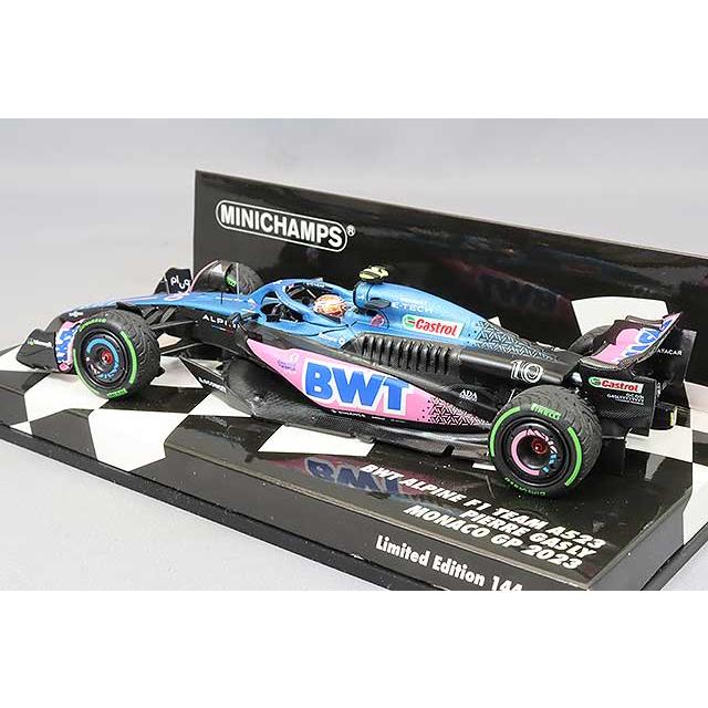 ミニチャンプス 1/43 BWT アルピーヌ F1 チーム A523 2023 モナコGP #10 P.ガスリー : キッドボックス Yahoo!店 - 通販 - Yahoo!ショッピング