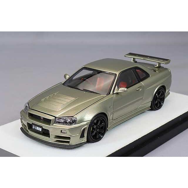 ミニカー/完成品 PGM Private goods model 1/43 ニスモ R34 GT-R Z-チューン ジェイドグリーン ...