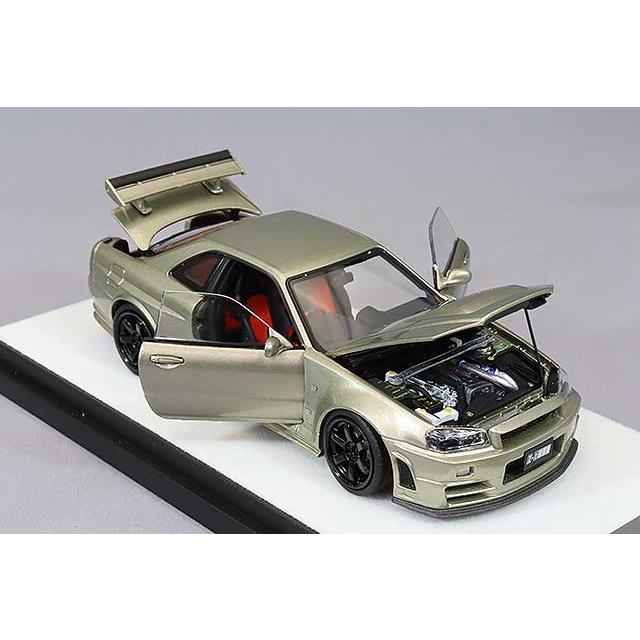 ミニカー/完成品 PGM Private goods model 1/43 ニスモ R34 GT-R Z-チューン ジェイドグリーン ...
