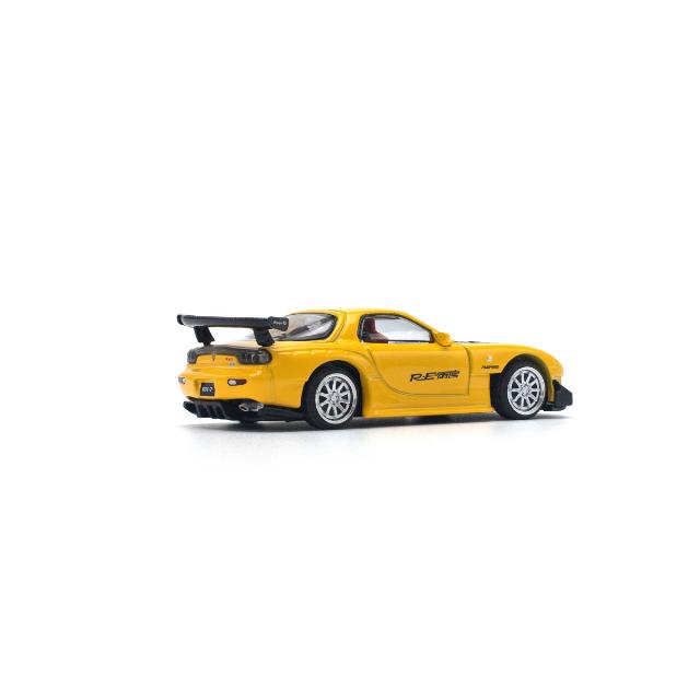 POP RACE 1/64 マツダ RX-7 (FD3S) RE雨宮 ワイドボディ イエロー : キッドボックス Yahoo!店 - 通販 - Yahoo!ショッピング