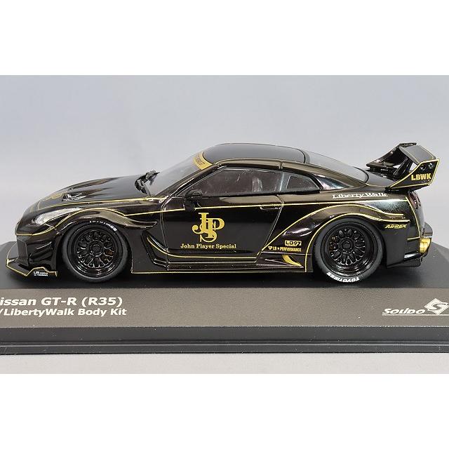 ミニカー/完成品 ソリド 1/43 日産 GT-R R35 LB シルエット "JPS" ブラック : キッドボックス Yahoo!店 - 通販 - Yahoo!ショッピング