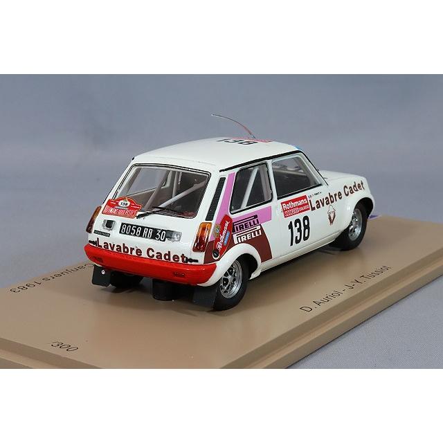 ミニカー/完成品 スパーク ナショナルモデル 1/43 ルノー 5 アルピーヌ Gr2 1983 ミルピステ ド カンジュエール #138 D ...
