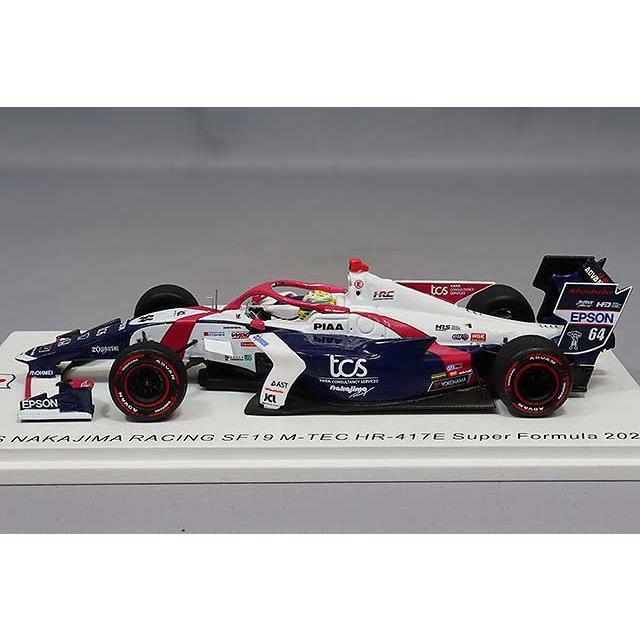 スパーク ナショナルモデル 1/43 ダラーラ SF19 TCS NAKAJIMA RACING M-TEC HR-417E 2022 スーパーフォーミュラ #64 山本尚貴 : sj129 ...